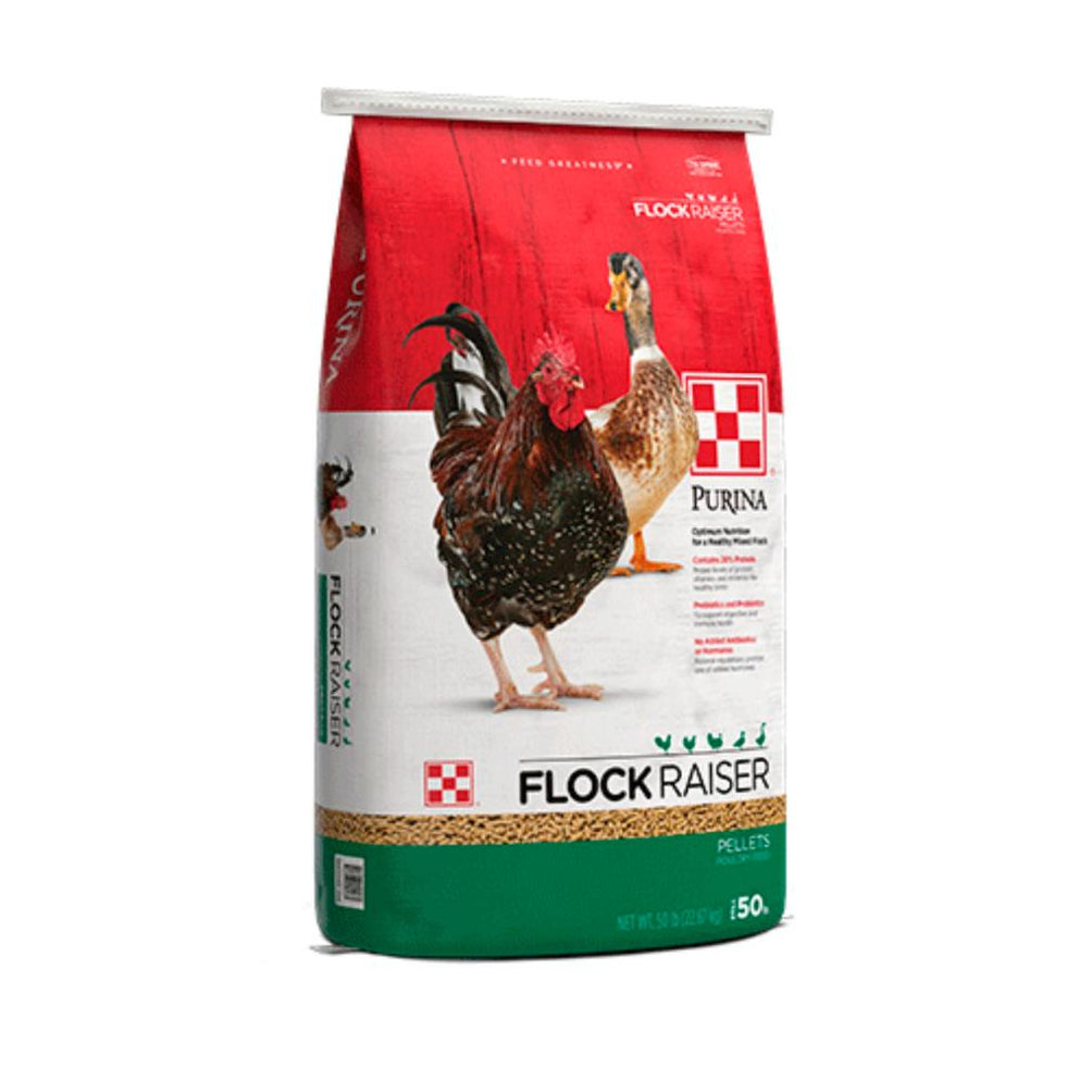 Purina Animal Nutrition Flock Raiser Pellets 50lb