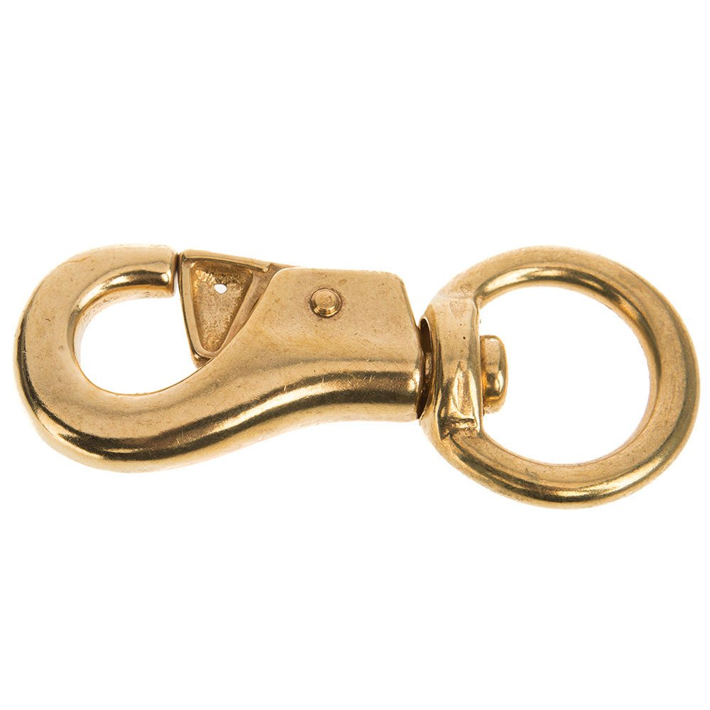 Weaver Leather 1in Solid Brass Bull Snap