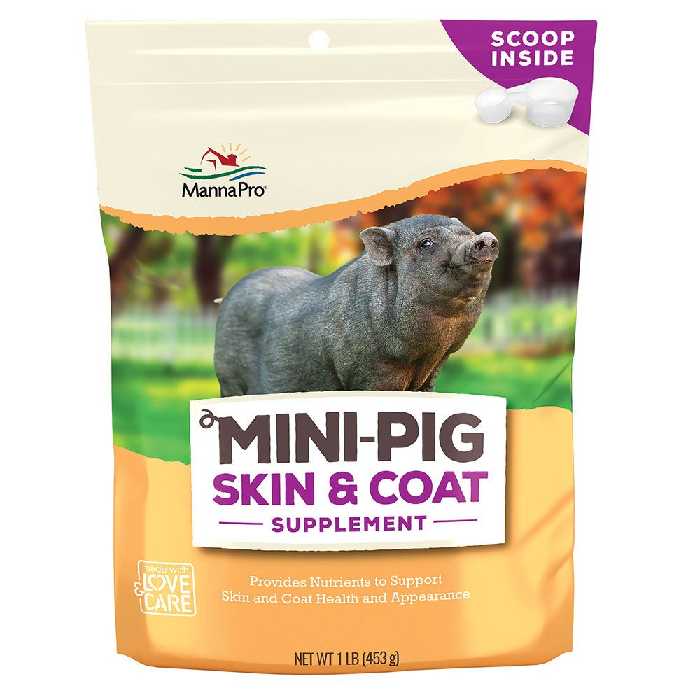 Manna Pro Mini Pig Skin and Coat Supplement