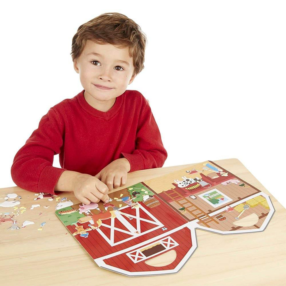 Melissa & Doug On The Farm Puffy Sticker Play Set