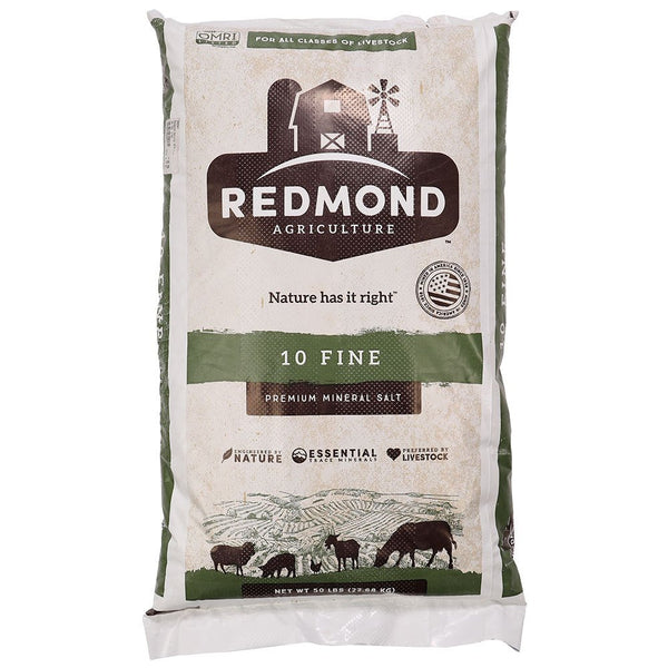 Redmond Equine Natural #10 Fine Mineral Salt 50