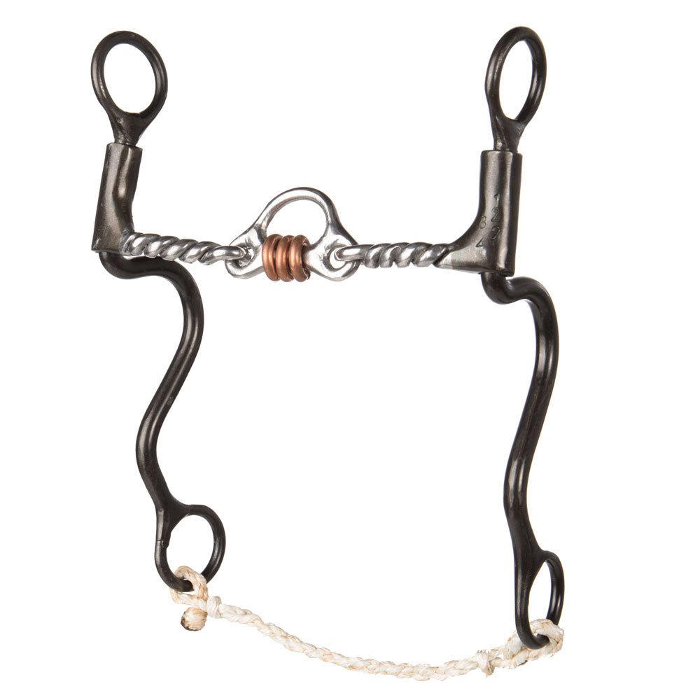 Dutton Bits Twisted Wire Low Floating Hood Cavalry Bit