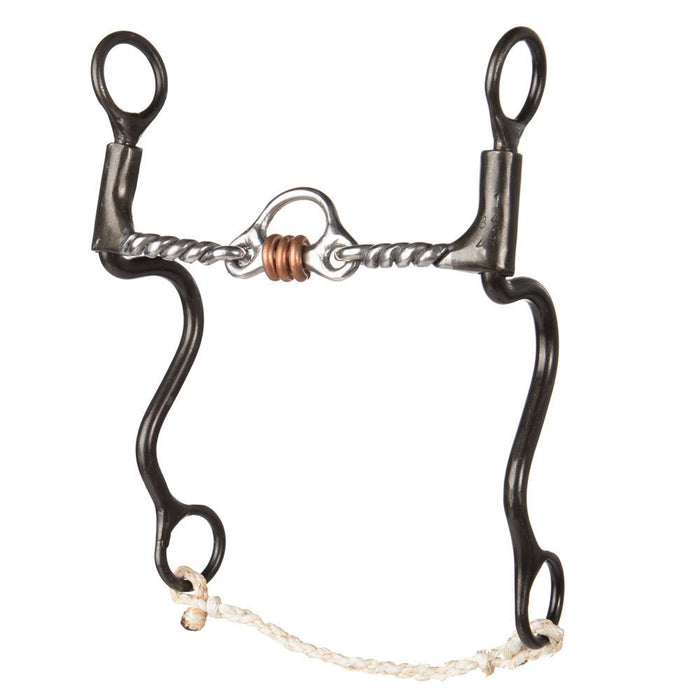 Dutton Bits Twisted Wire Low Floating Hood Cavalry Bit