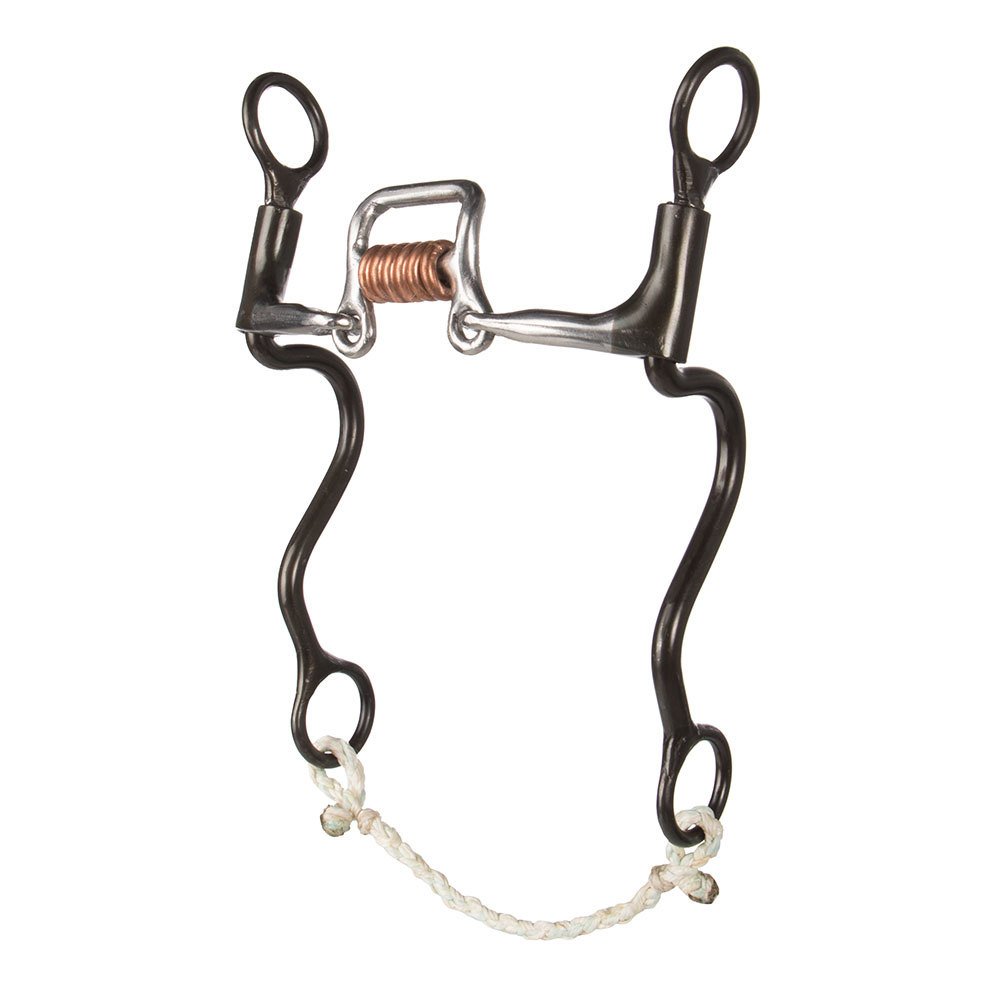 Dutton Bits Smooth Angled Square Port Cavalry Bit