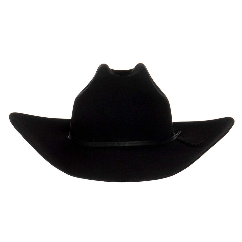 Ariat Black 6X 4 1/4in. Brim Cattleman's Precreased Felt Cowboy Hat A7