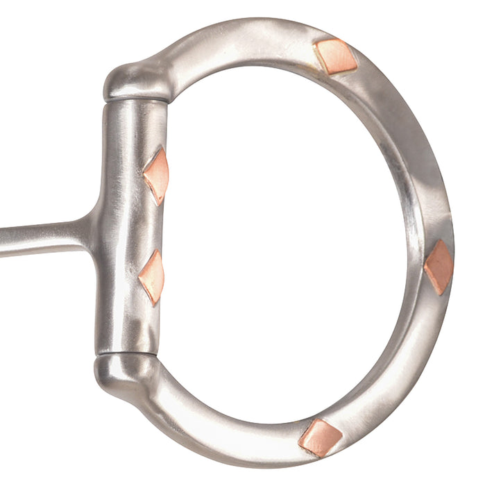 Classic Sherry Cervi Square D-Ring Snaffle Bit