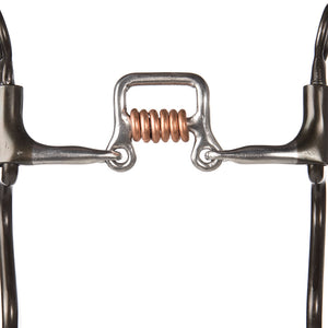 Dutton Bits Smooth Angled Square Port Cavalry Bit