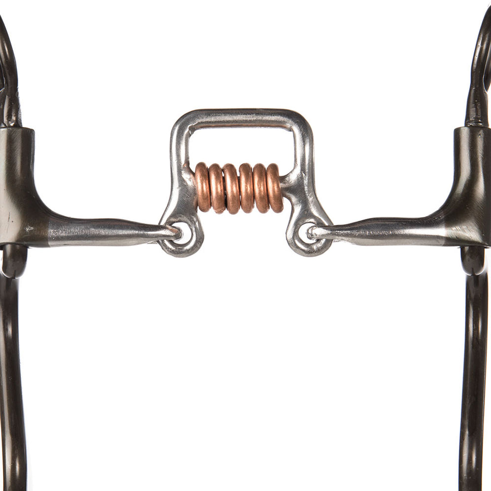 Dutton Bits Smooth Angled Square Port Cavalry Bit