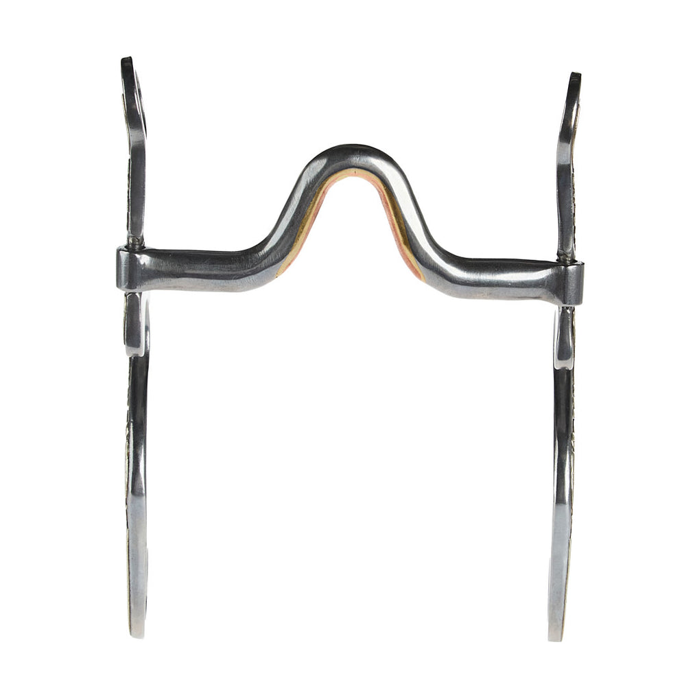 NRS Calvary Floral Shank High Port Bit