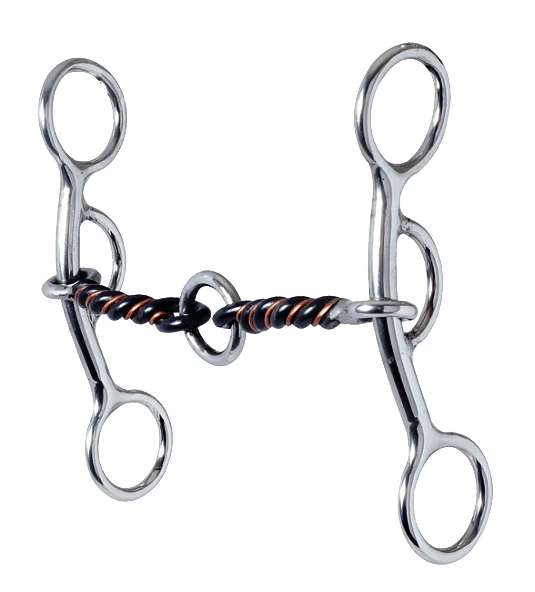 Reinsman Just Enough Sweet and Sour Twisted Wire Lifesaver Gag Bit