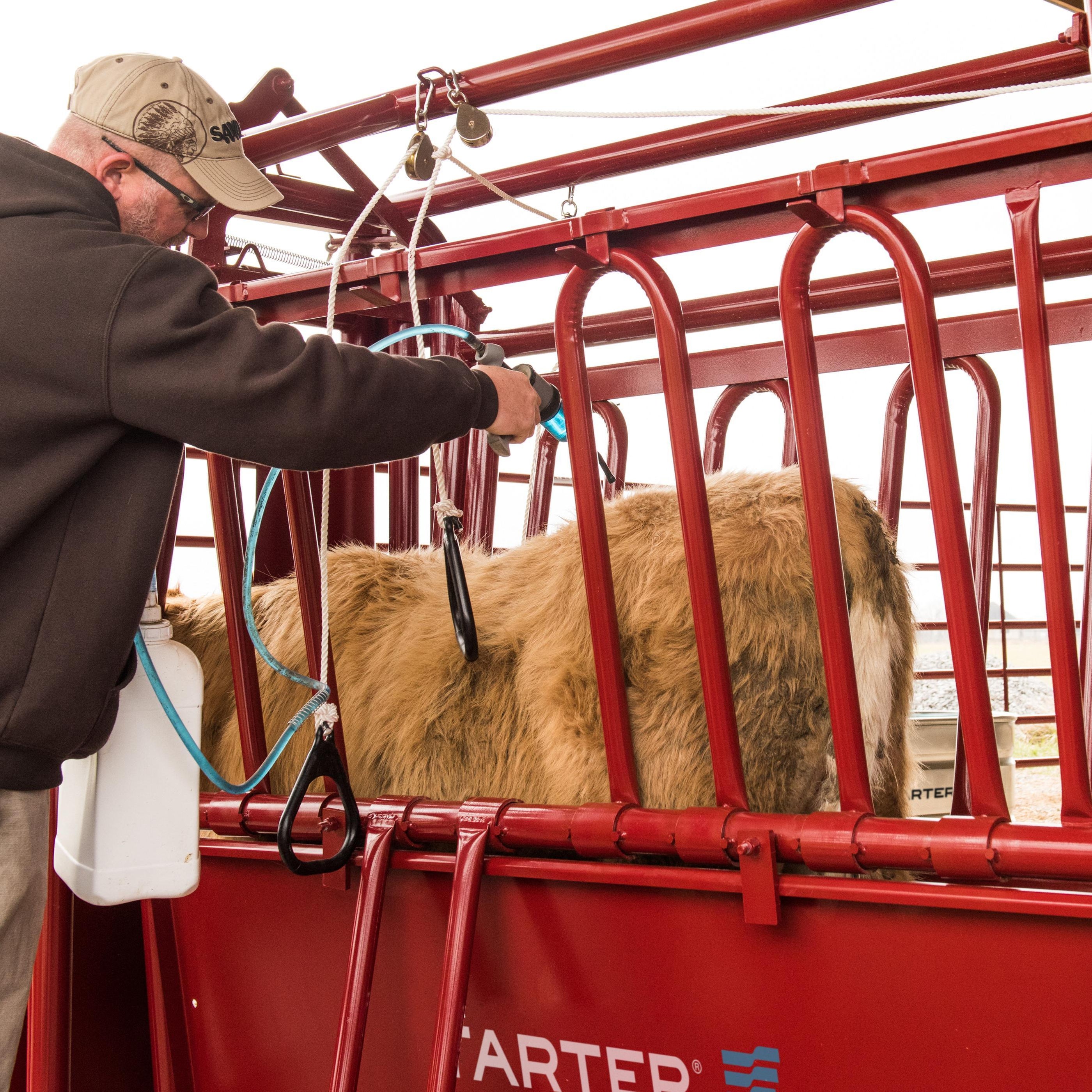 Tarter Cattlemaster Series 3 Squeeze Chute with Auto Headgate