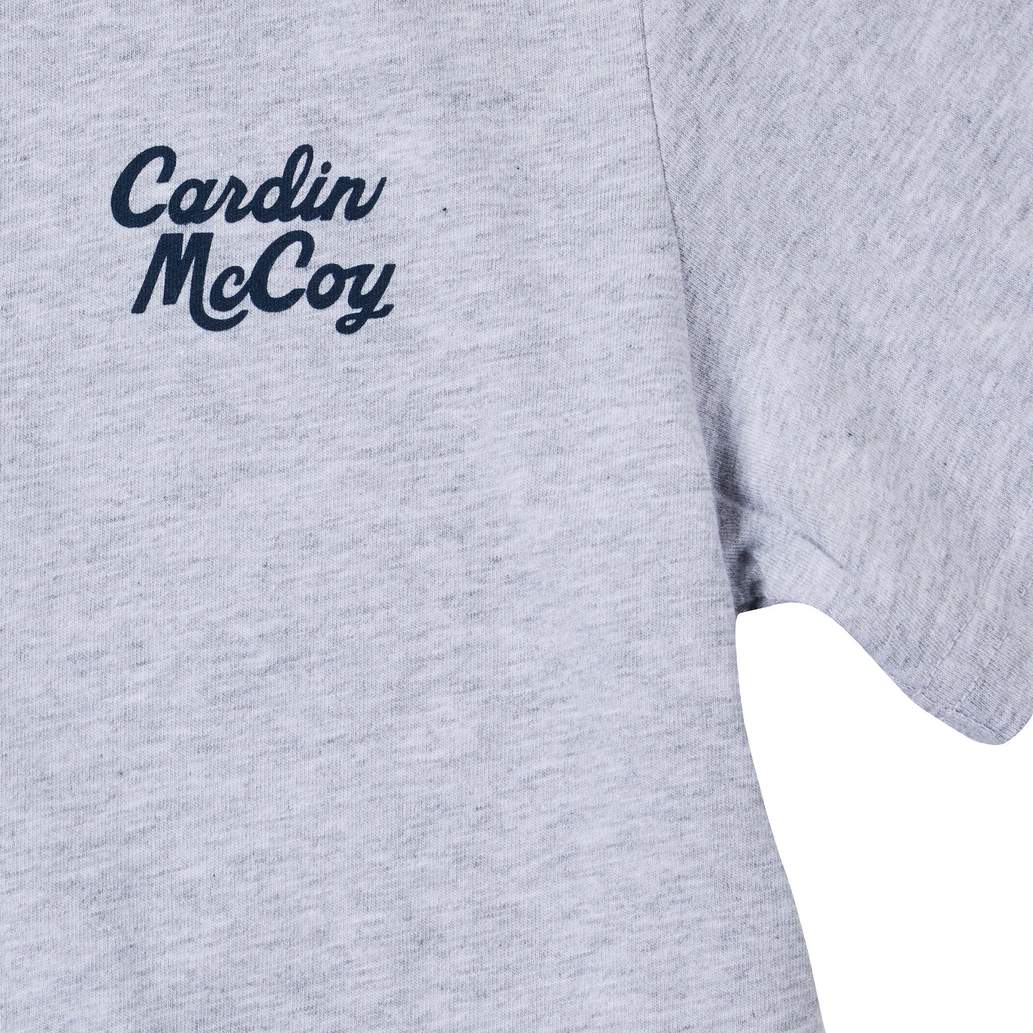Cardin Mccoy Boys Grey Carrying On Tradition Short Sleeve Tee