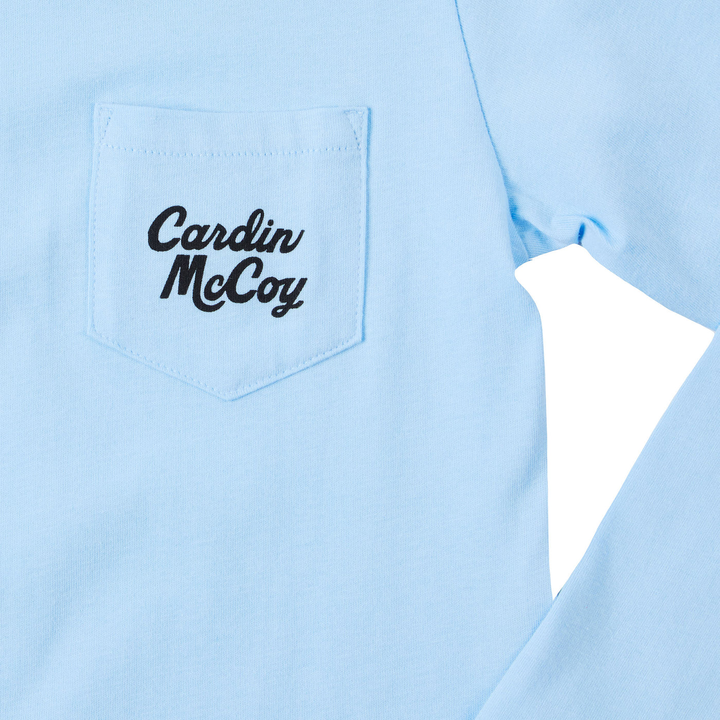 Cardin Mccoy Boys Blue Long Sleeve Glorify Him Tee