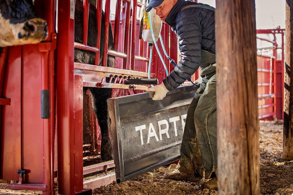 Tarter Cattlemaster Series 9 Squeeze Chute with Auto Headgate