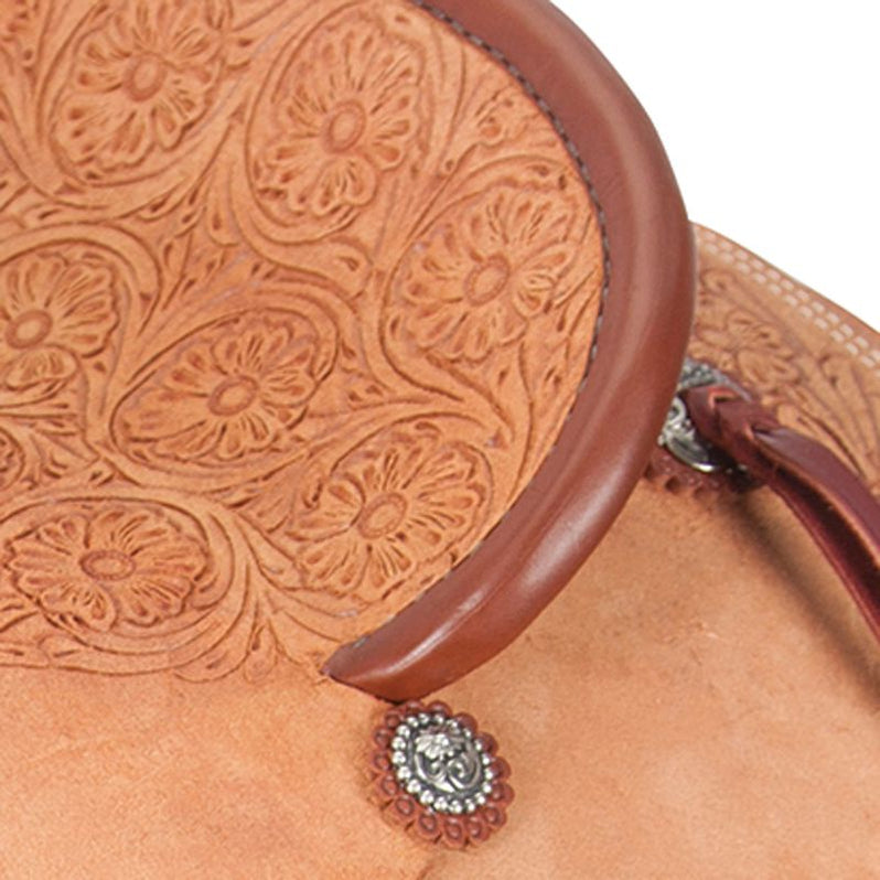 Cactus Saddlery Relentless Rough-Out Team Roper Saddle