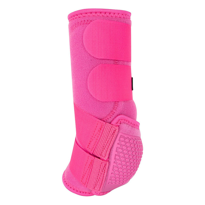 Classic Hot Pink Front Flexion By Legacy Splint Boots