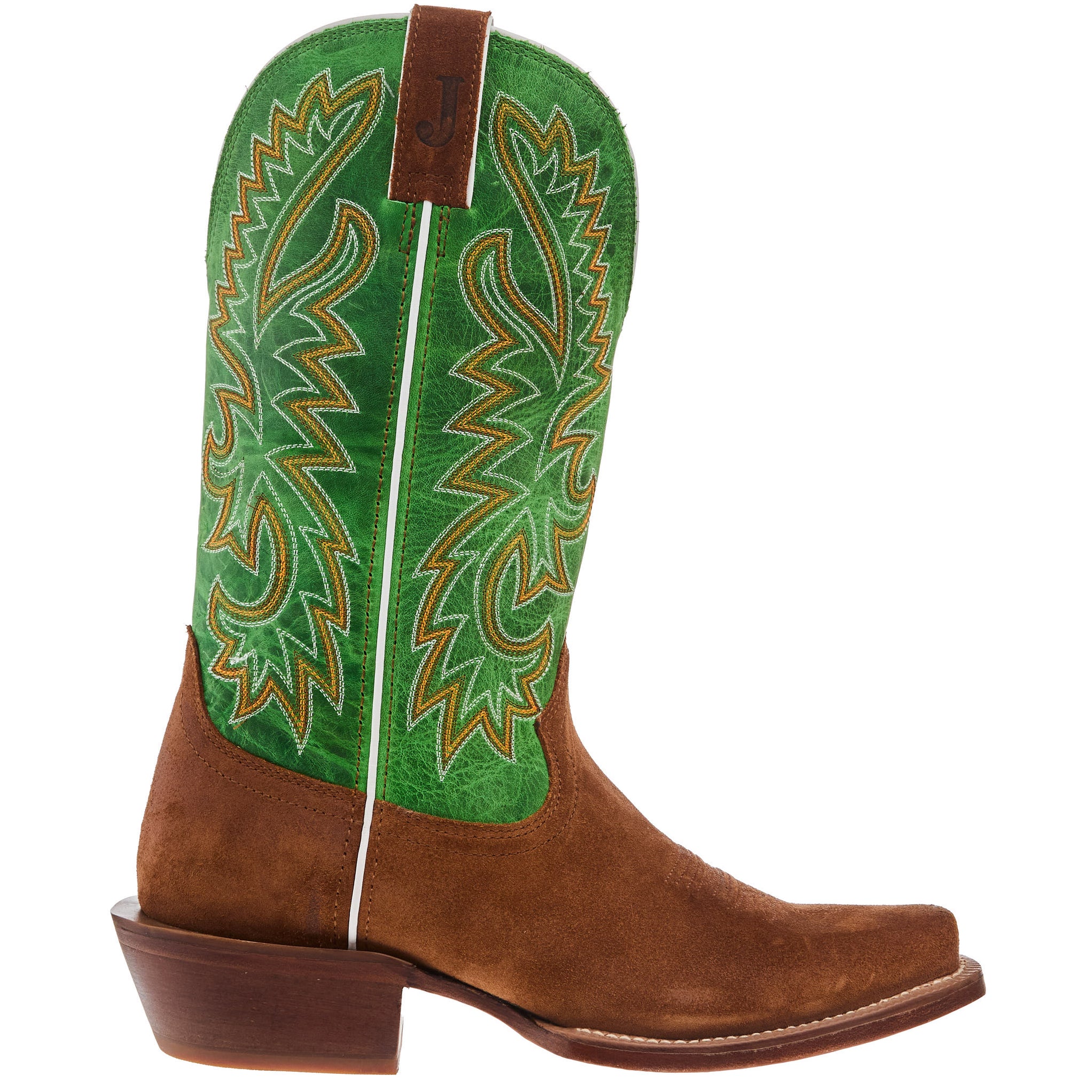 Justin Boot Company Men`s Frontier Jimmy Sedona Tan Alfalfa Top