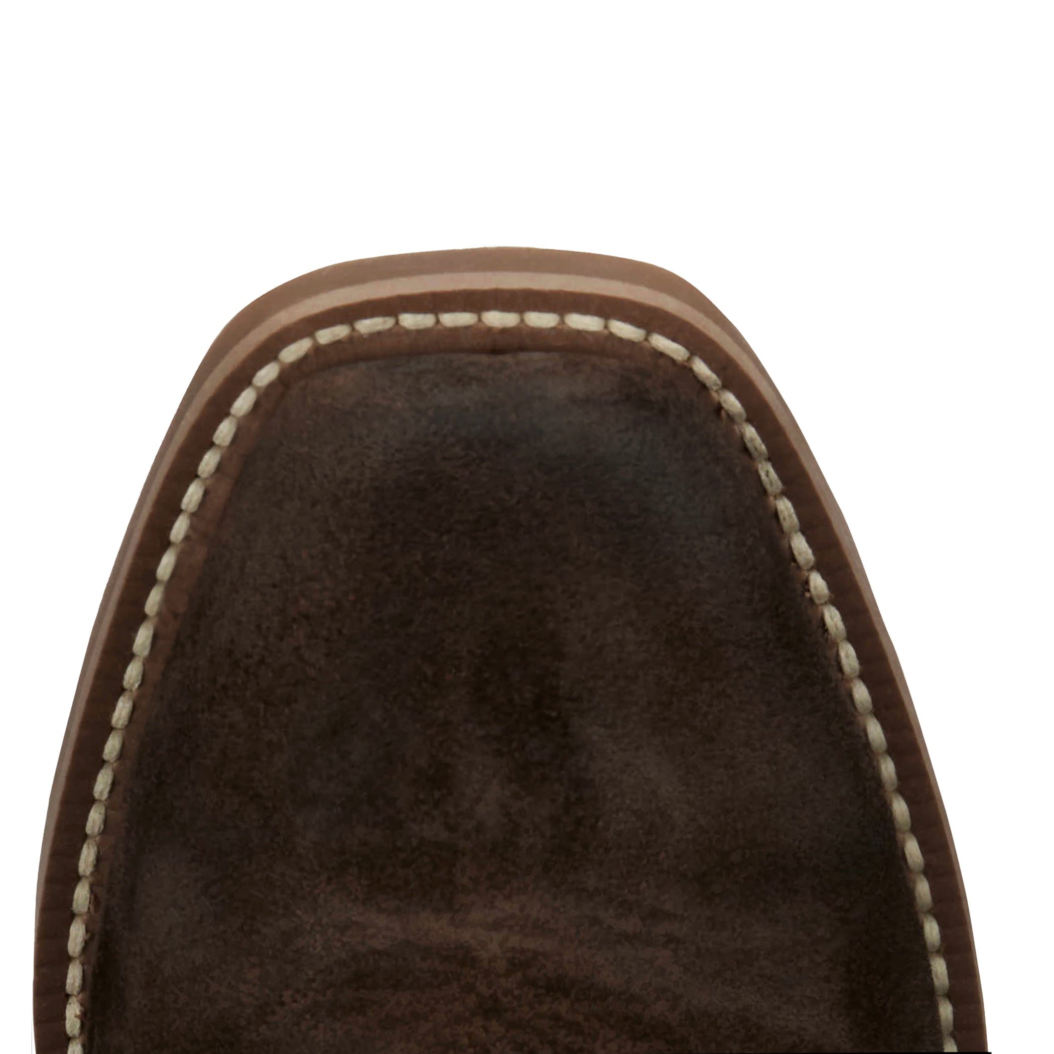 Justin Boot Company Mens Frontier Chocolate Roughout 13In Black Goat T