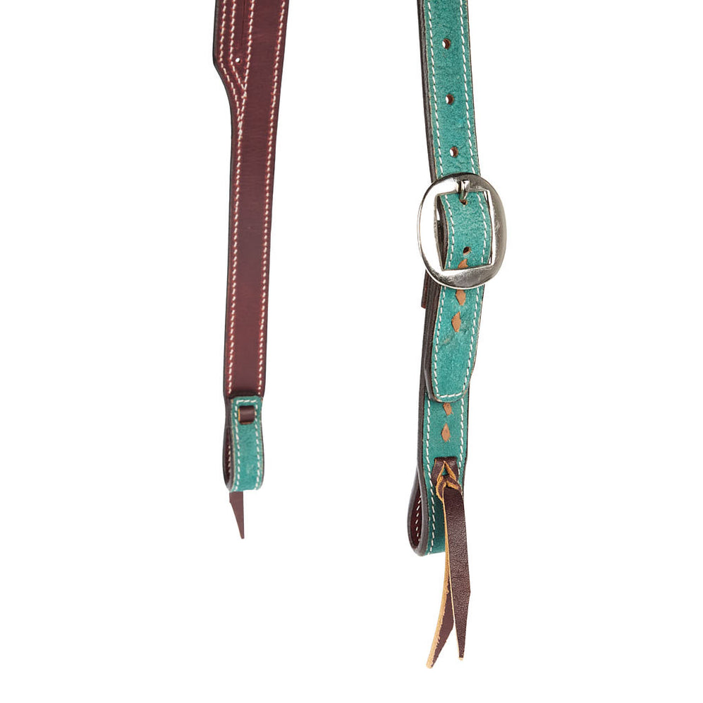 NRS Roughout Slot Ear Headstall with Buckstitch