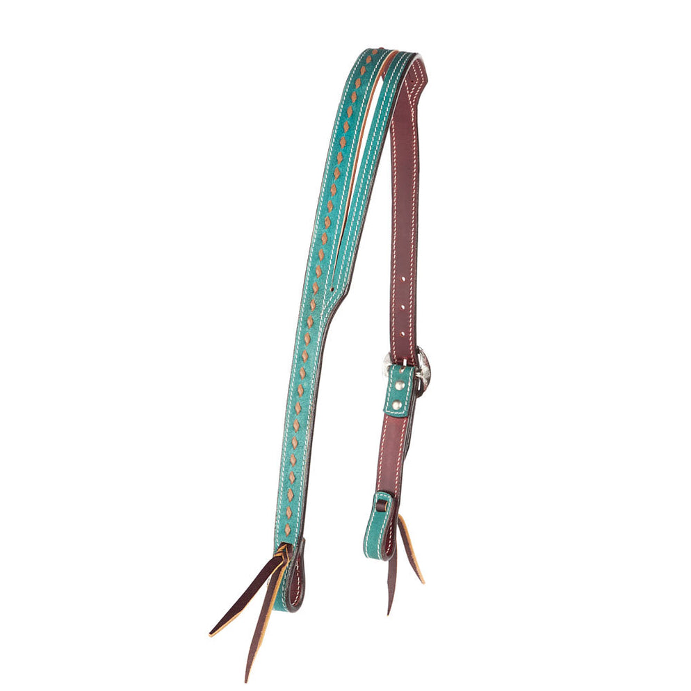 NRS Roughout Slot Ear Headstall with Buckstitch
