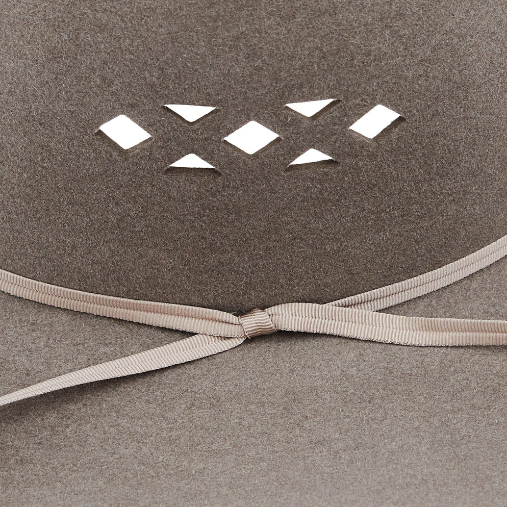 Jw Brooks Custom Hats Natural Summer Felt with Venting