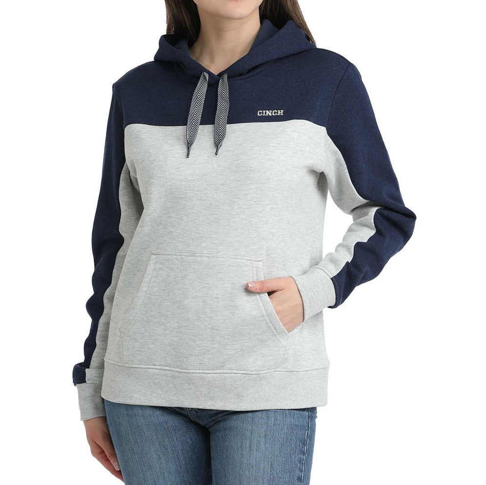 Cinch Women's Color Block Fleece Hoodie