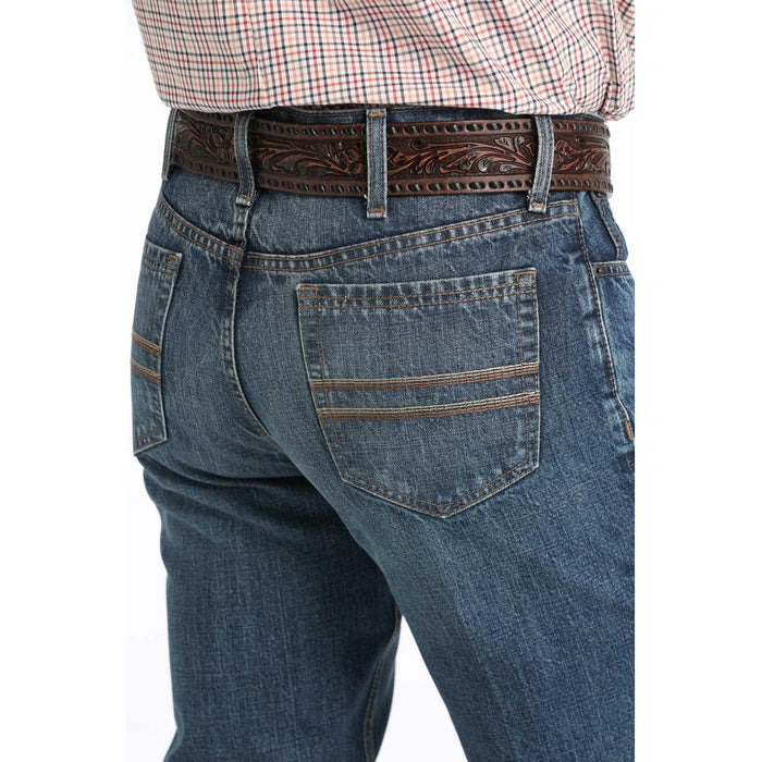 Cinch Men's Mid Rise Silver Label Jean