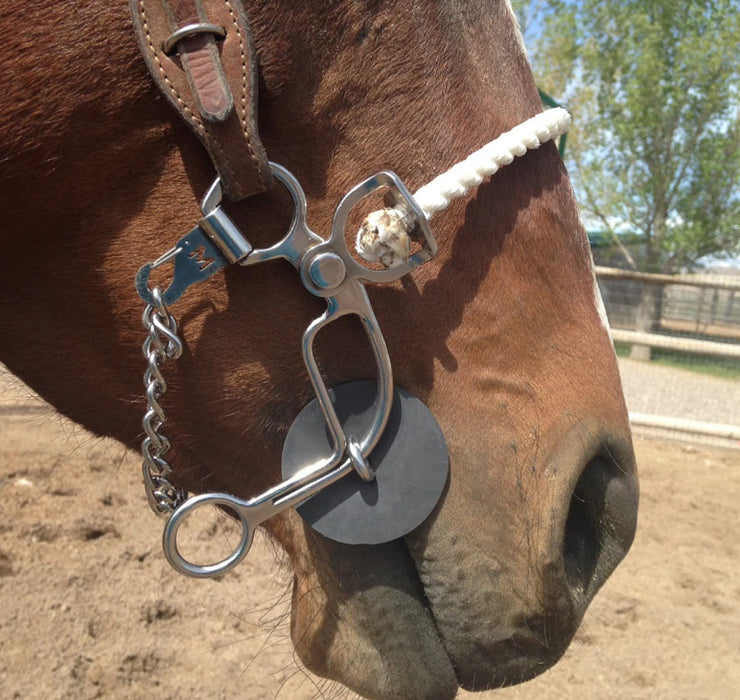 Merrill Bits Twisted Wire Dog Bone Combination Gag Bit