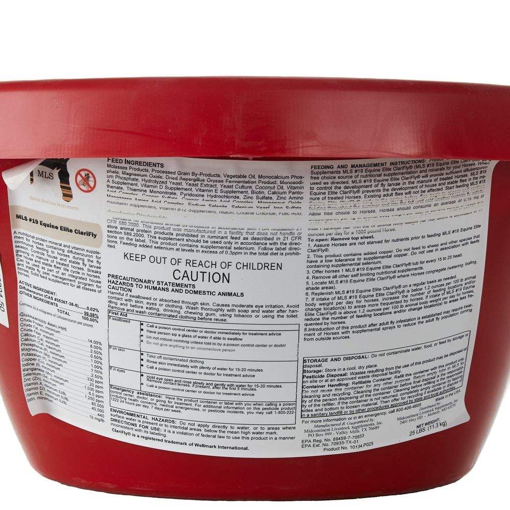 Mls Equine Elite w/Clarifly 25lb