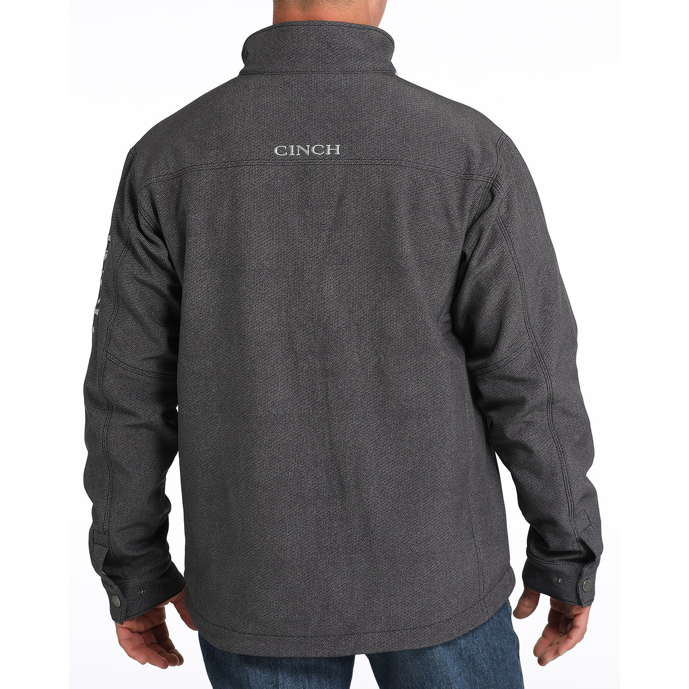 Cinch Men's Grey Bonded Conceal Carry Jacket