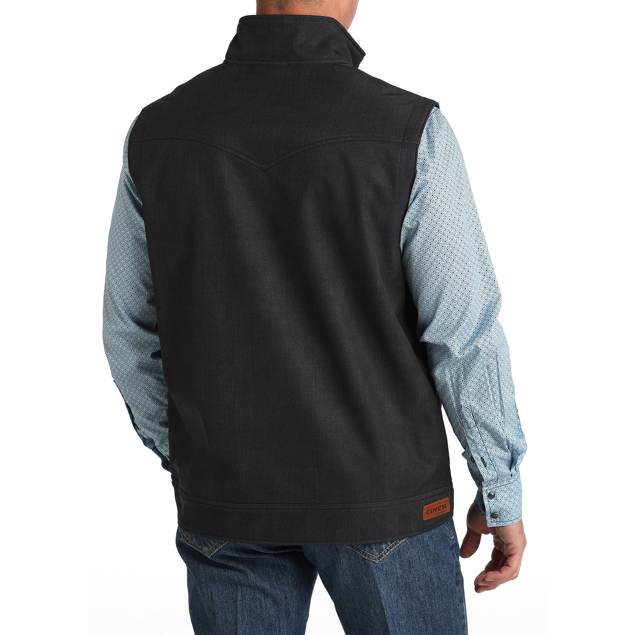 Cinch Men's Charcoal Conceal Carry Vest
