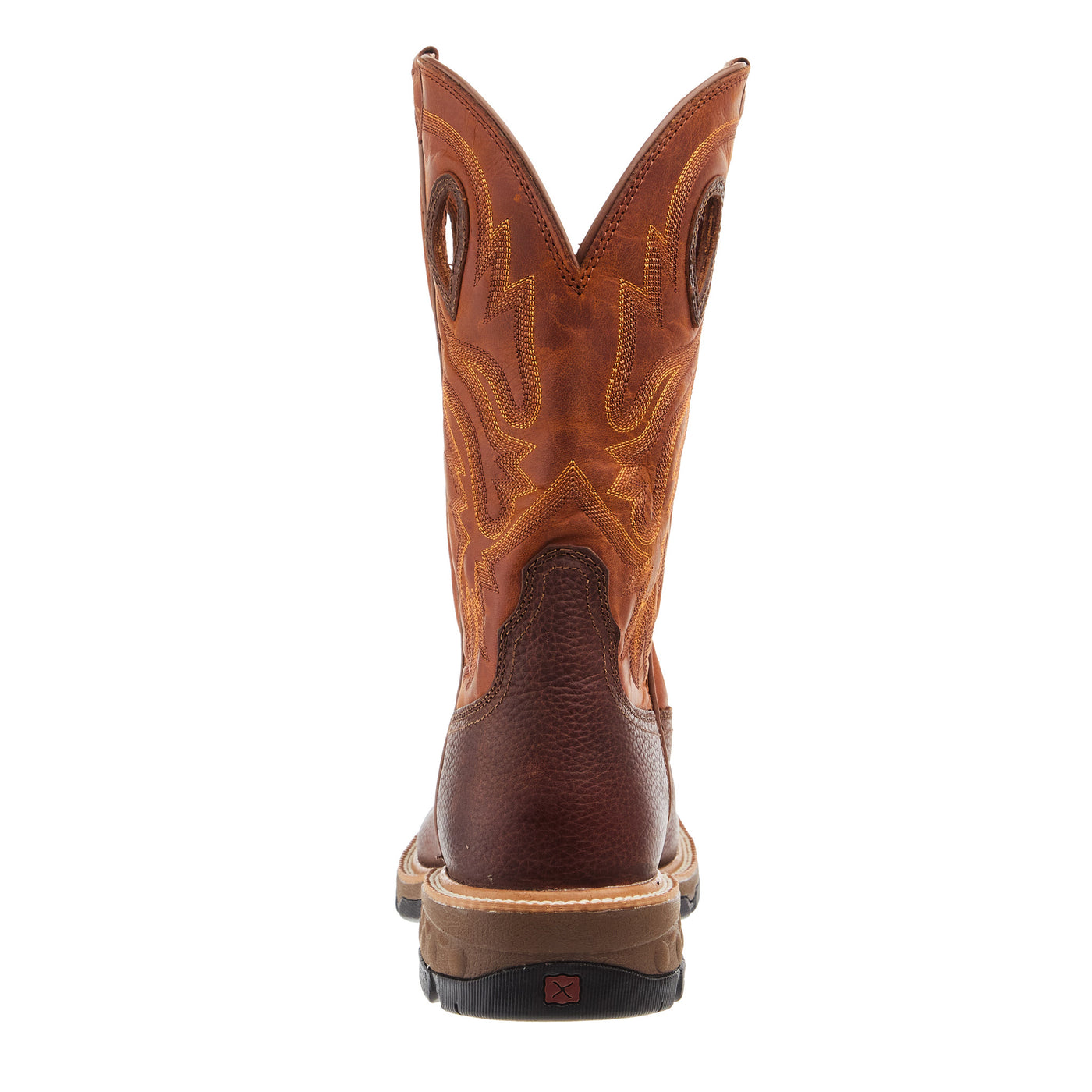 Twisted X Mens Ginger/Rust Soft Toe Western Work Boot