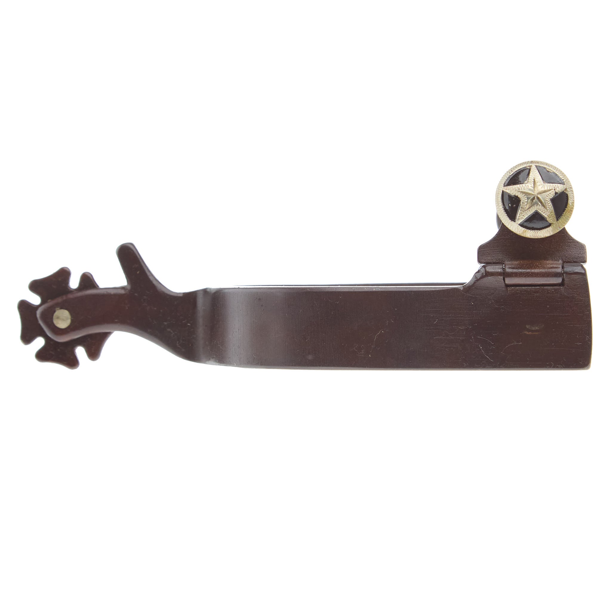 NRS Antique Spurs With Scroll Overlay