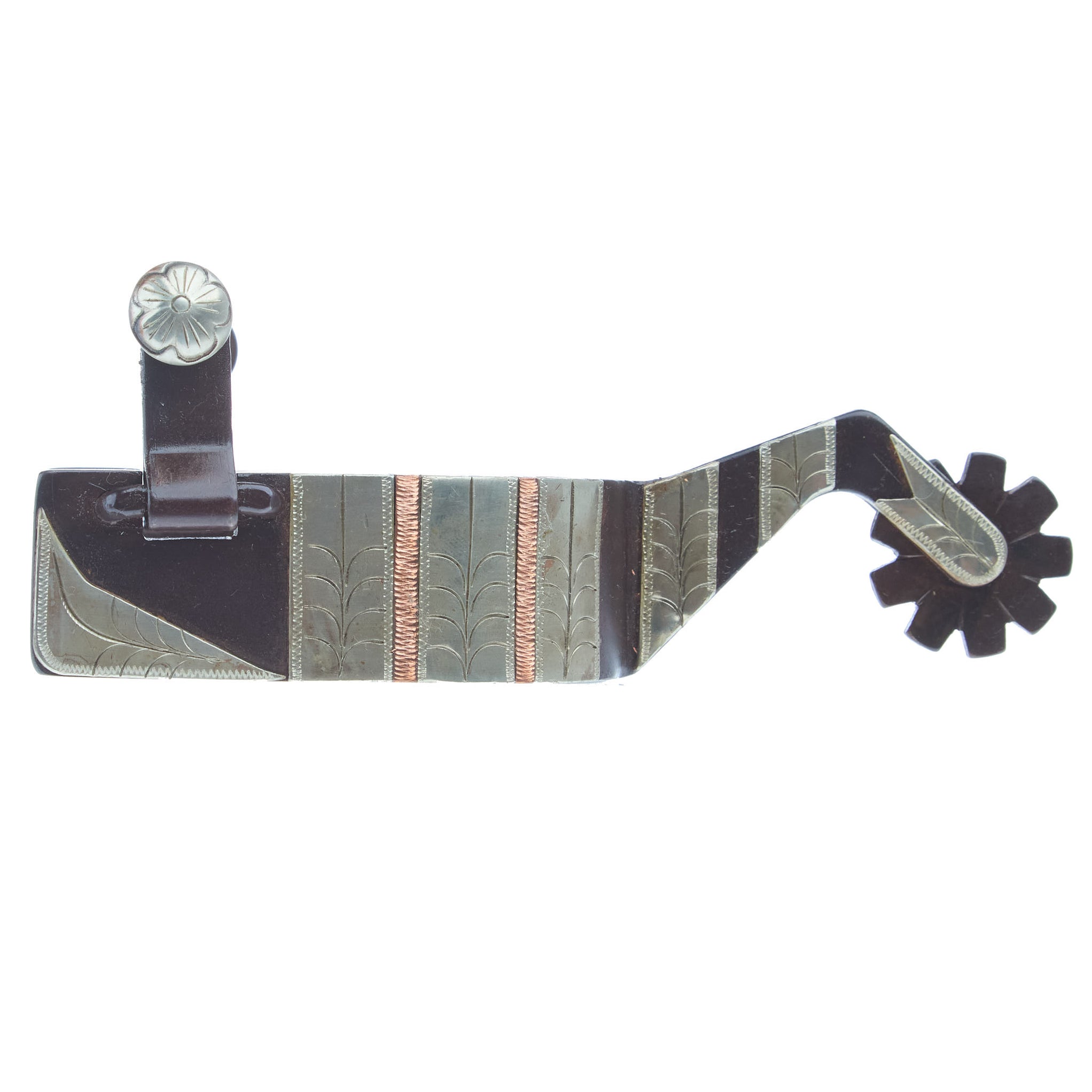 NRS Antique Show Spurs With Copper