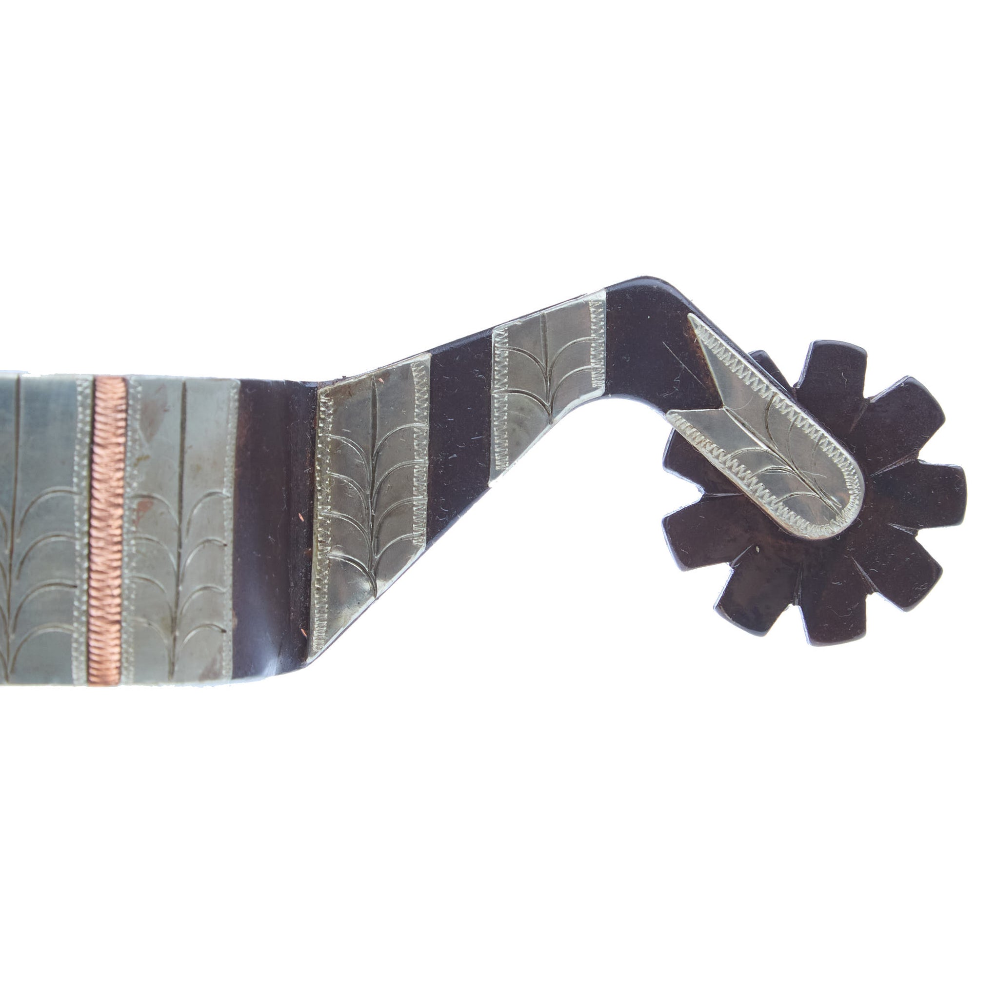 NRS Antique Show Spurs With Copper