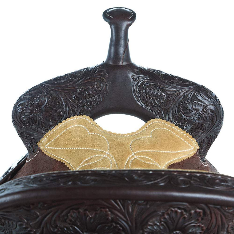 Martin Saddlery Chocolate 1/2 Breed Prairie Flower Stingray Barrel Sad