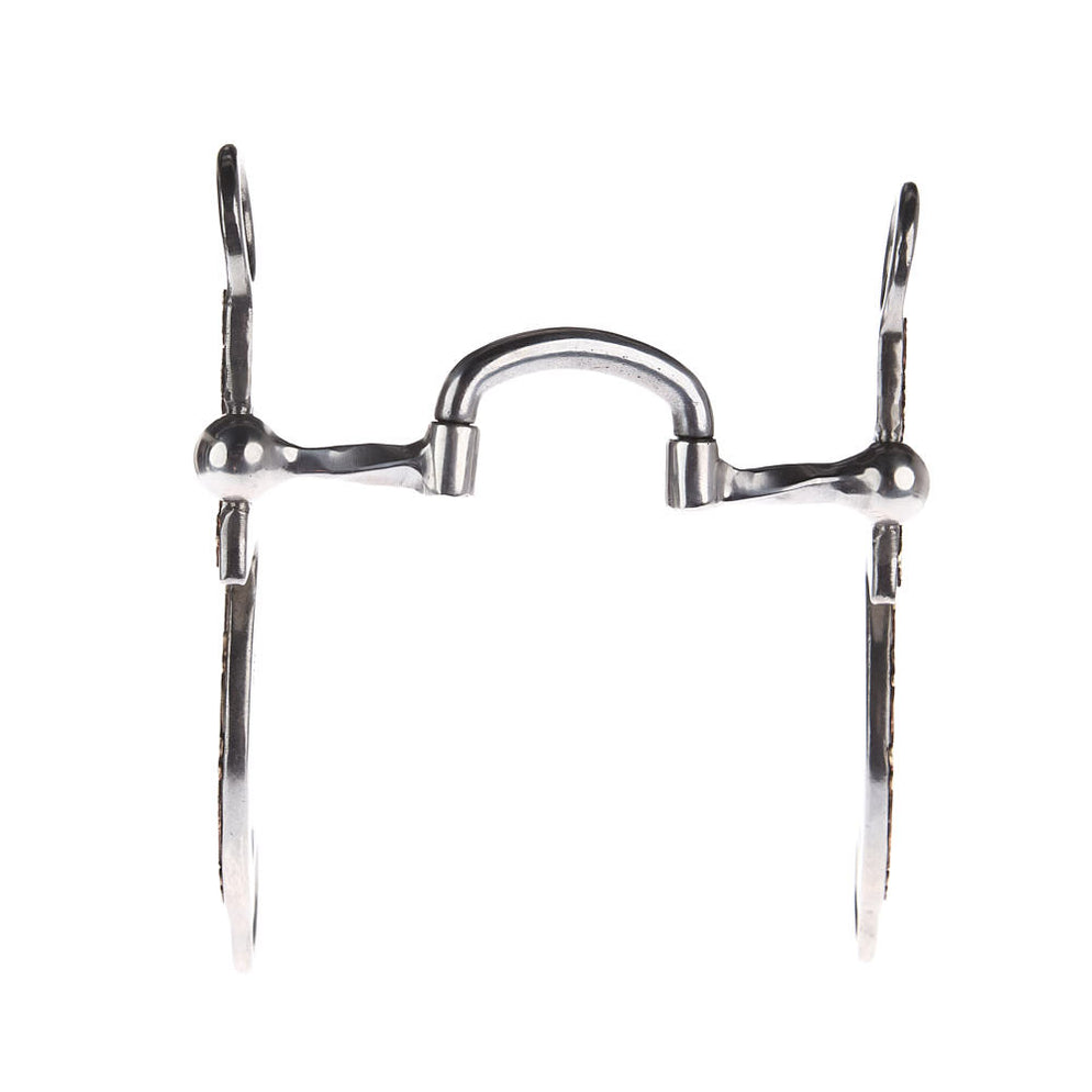NRS Silver Seven Slow Twist Port Man Shank Bit