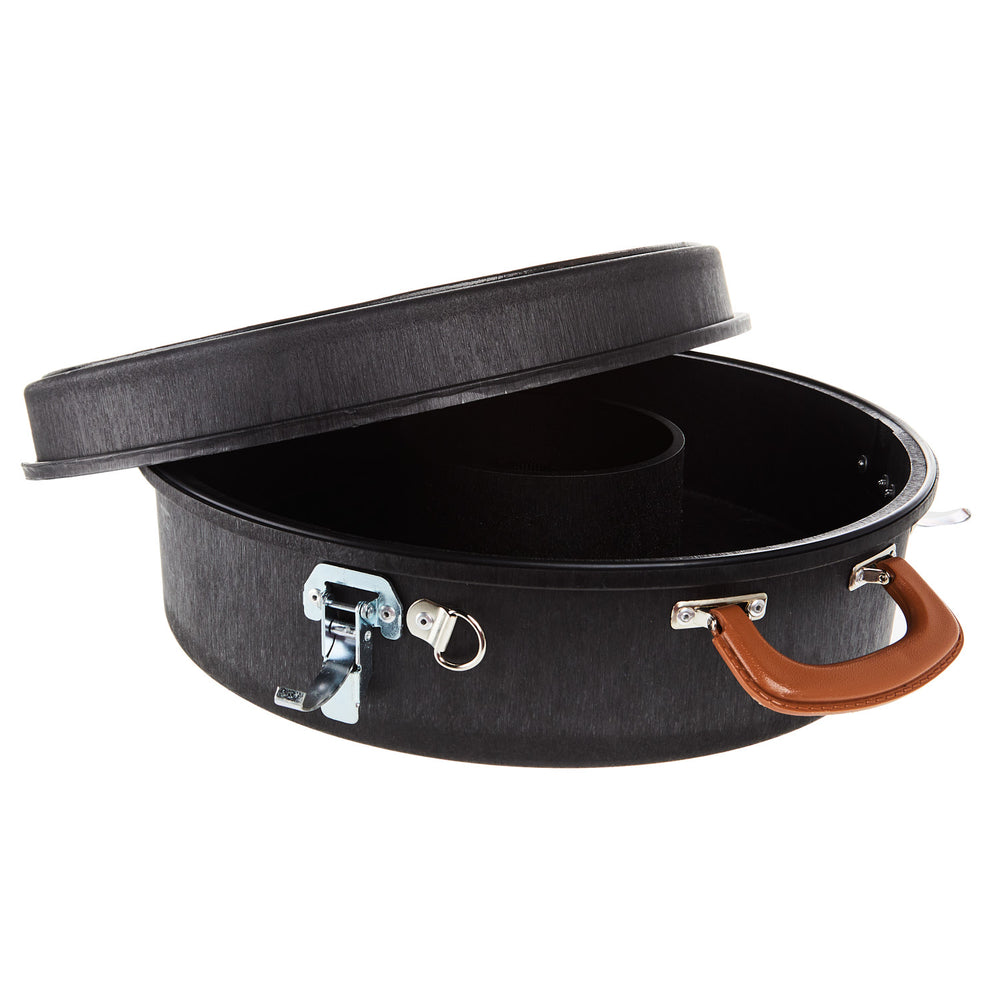 NRS Exclusive Rope Can with Floral Tooled Leather Lid