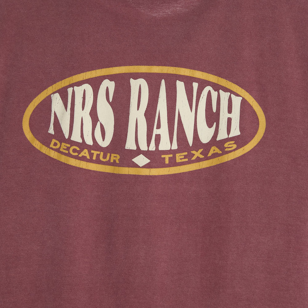 NRS Red Sand Oval Logo Tee Shirt