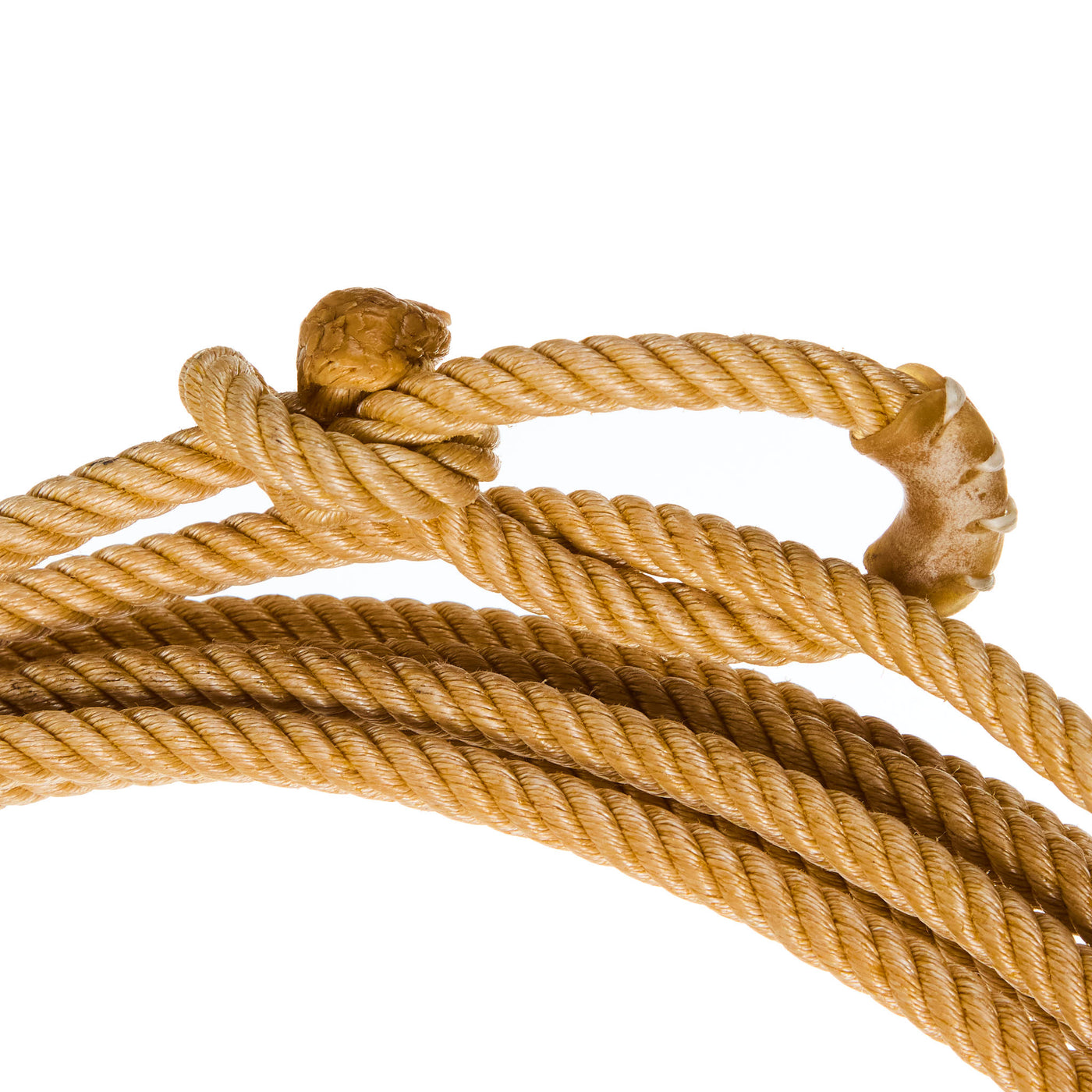 NRS Natural 4-Strand Syngrass Poly 28ft Calf Rope