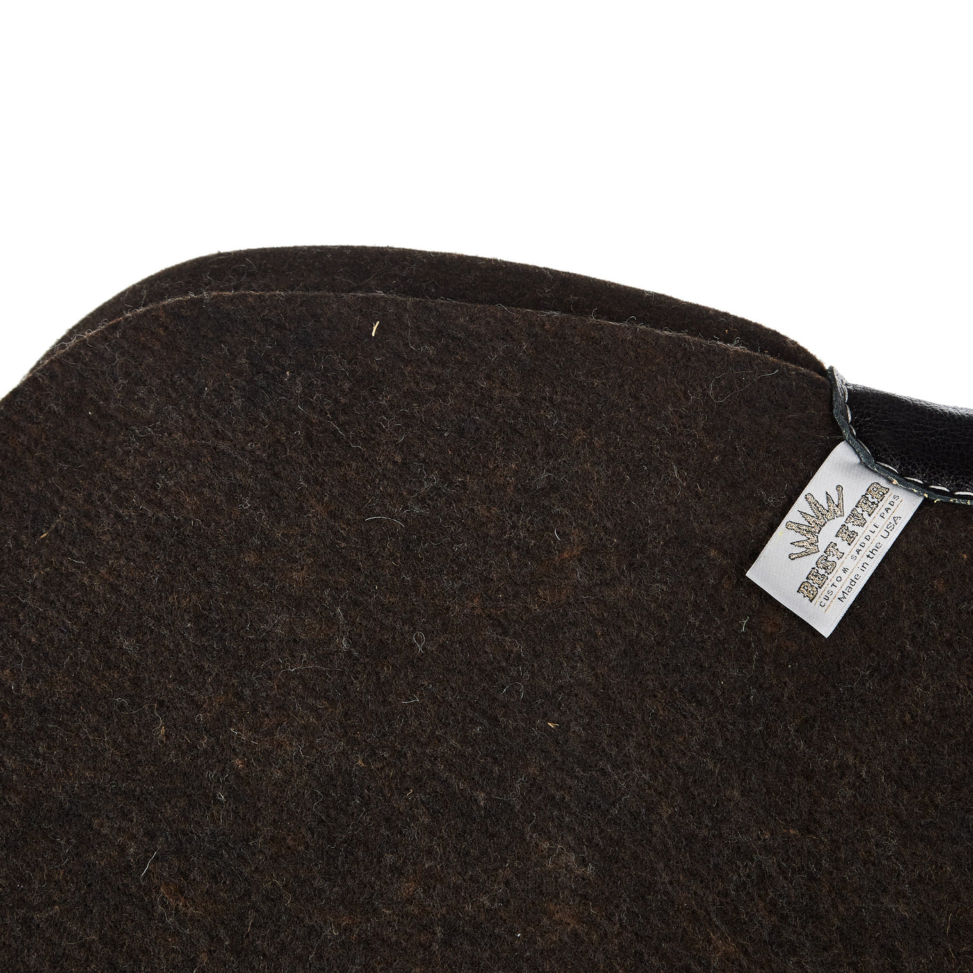 Best Ever Pads OG 3/4 Inch Wither Relief Pink Crown Felt Saddle Pad