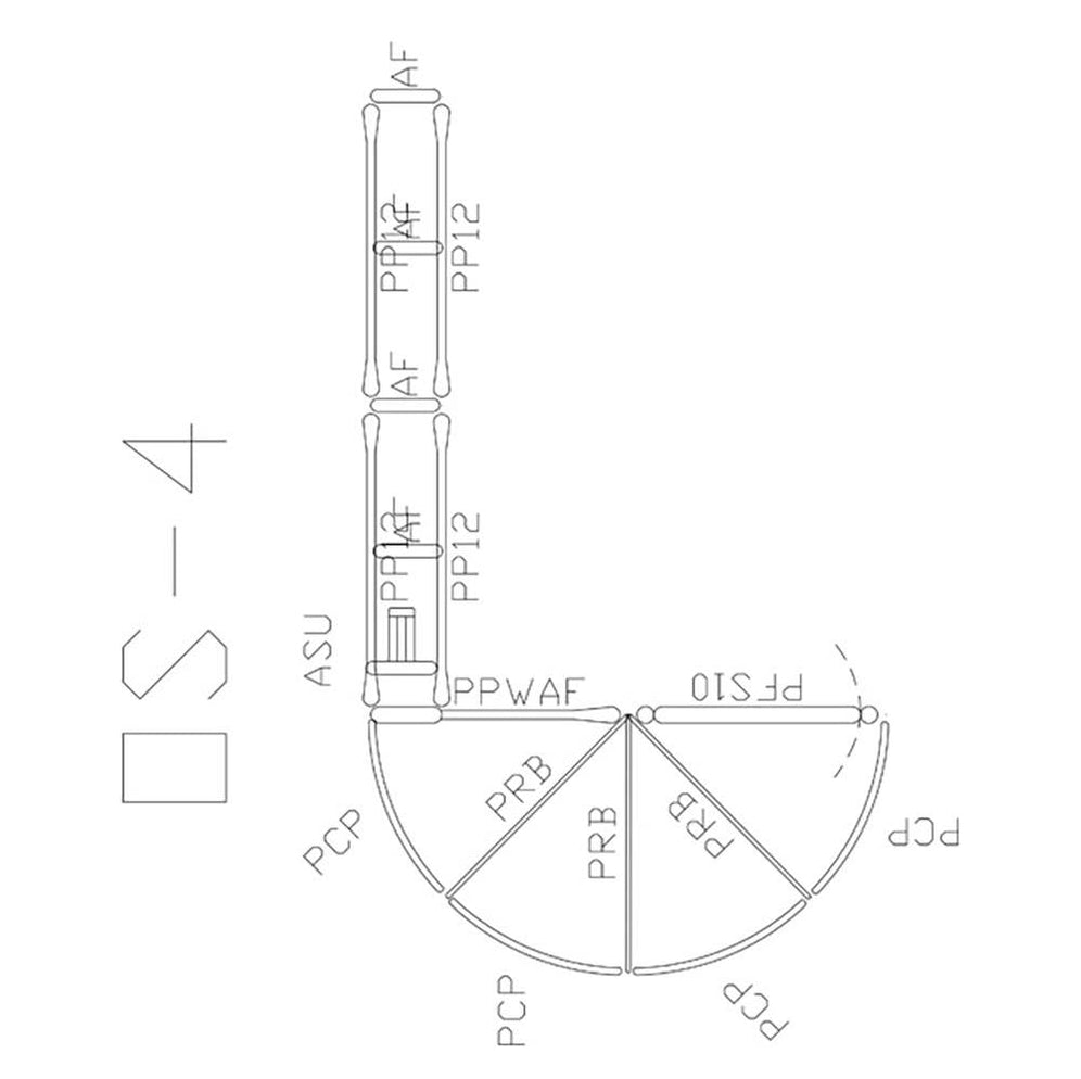 Priefert Open Sweep 180 w/Standard Alley