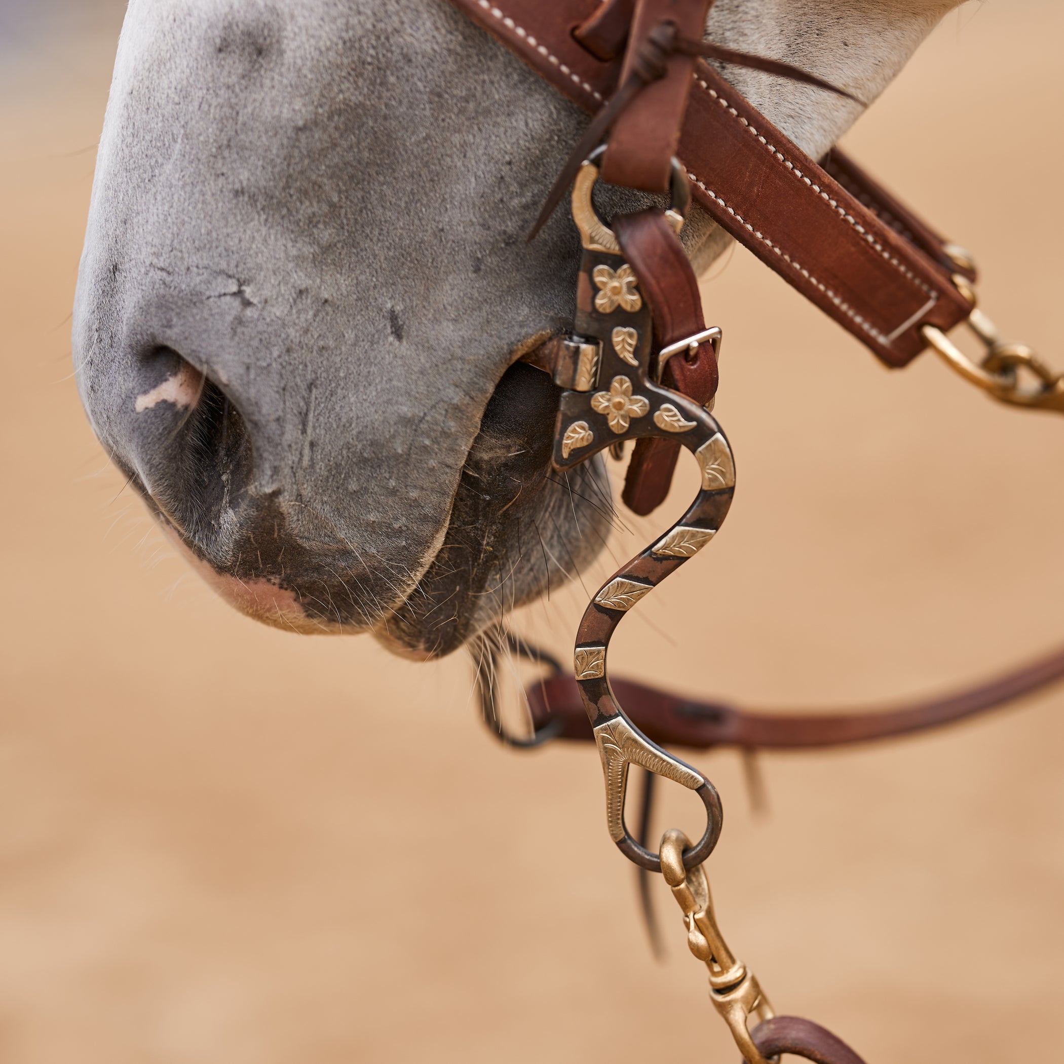 NRS Copper Inlay 2x2 Correction Cavalry Bit