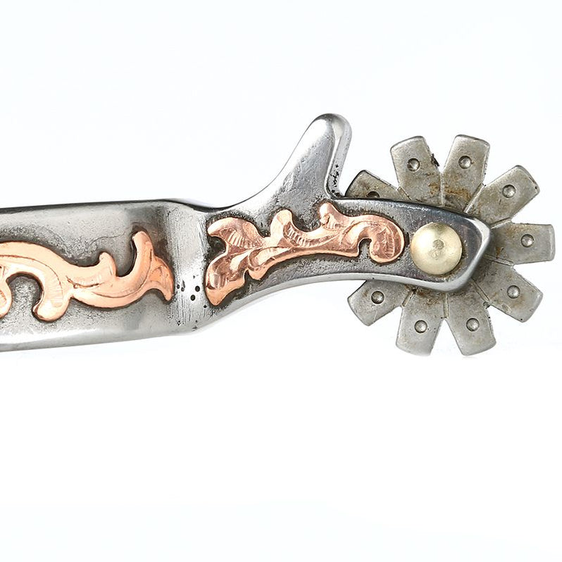 Professionals Choice Roping Spur with Copper Accents — NRS