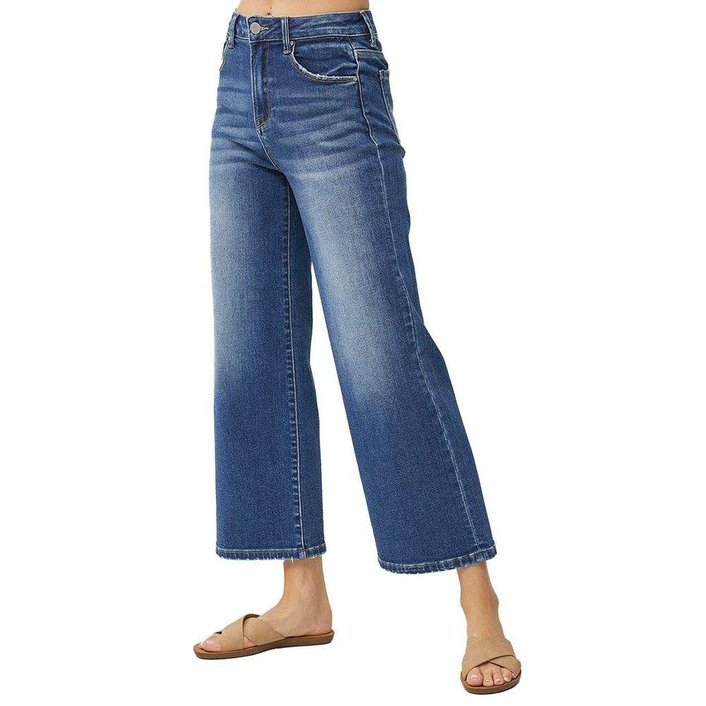 Risen Jeans Women's High Rise Crop Jeans