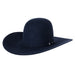 Rodeo King 7X Denim 4 1/2in. Brim Open Crown Self Band Felt Cowboy Hat
