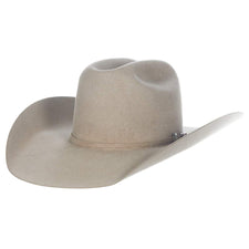 Rodeo King Natural 100X Self Band 4 1/2in. Brim Open Crown Felt Cowboy