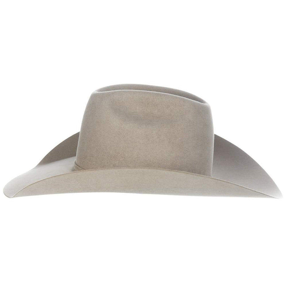 Rodeo King Natural 100X Self Band 4 1/2in. Brim Open Crown Felt Cowboy