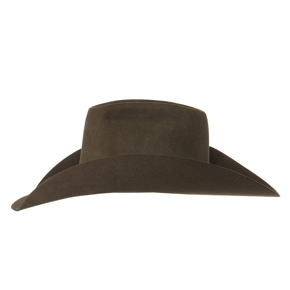 Rodeo King 7X Moss Self Band 4 1/2in. Brim