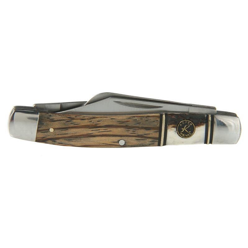 Roper Knives Large Laredo Stag Stockman Knife